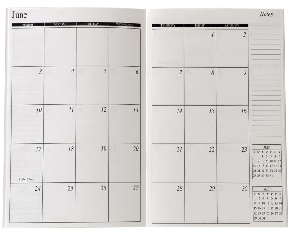 Wall Calendar – Single Sheet - Leslieco